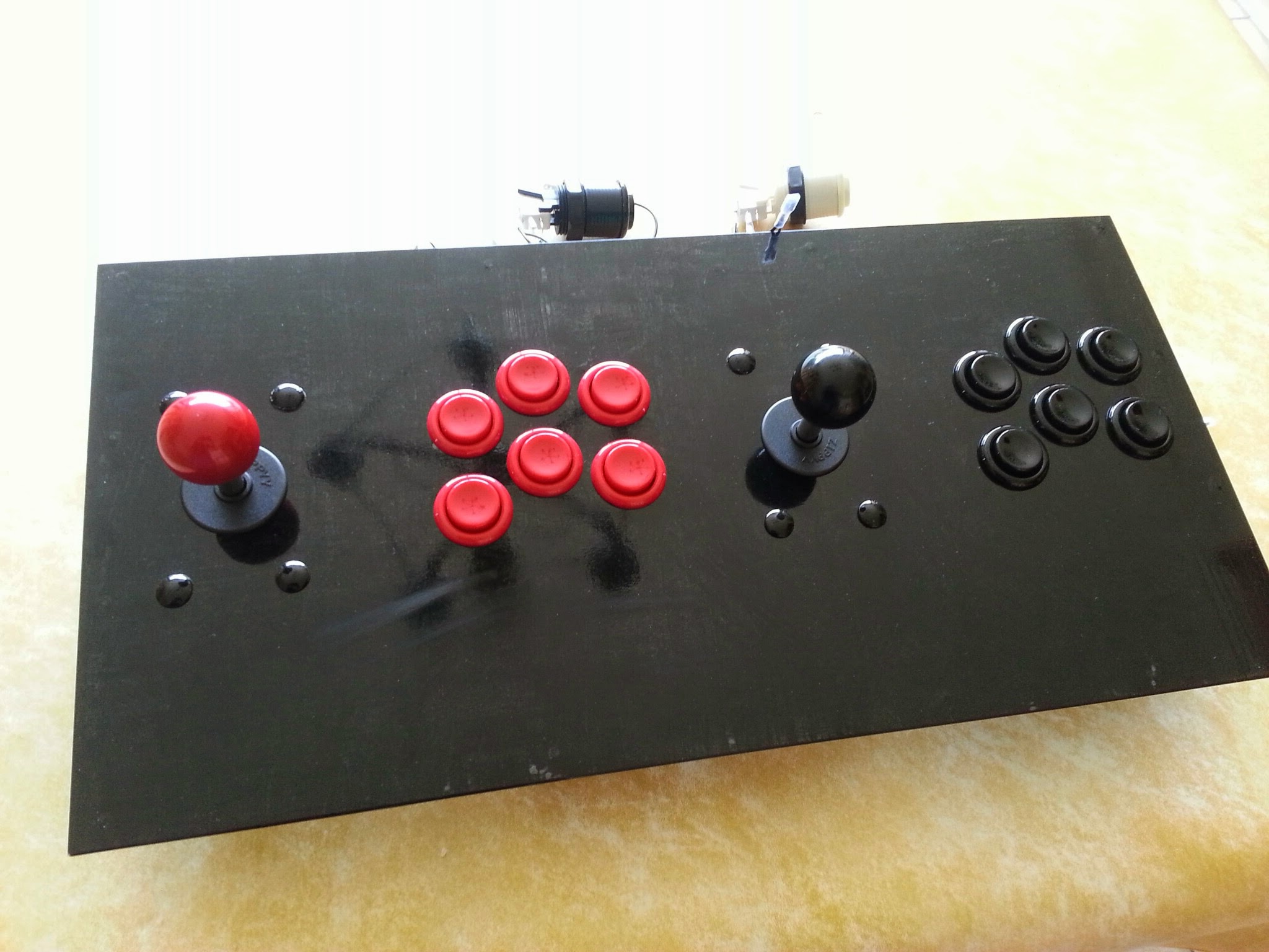 Construire son panel 2 joueurs pour Module Arcade Xin-Mo - Ian’s Web Page